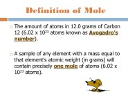 What Is The Definition Of A Mole In Chemistry DEFINITIONVD