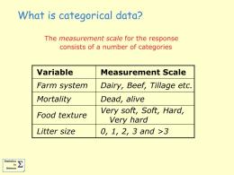 Module 8 Multi Variable Categorical Data