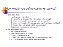 Best Customer Service Definition Information Online