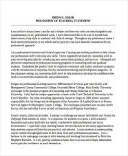Examples Of Teacher Personal Statements