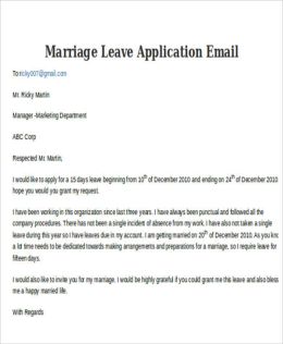 How To Write Formal Email To Manager