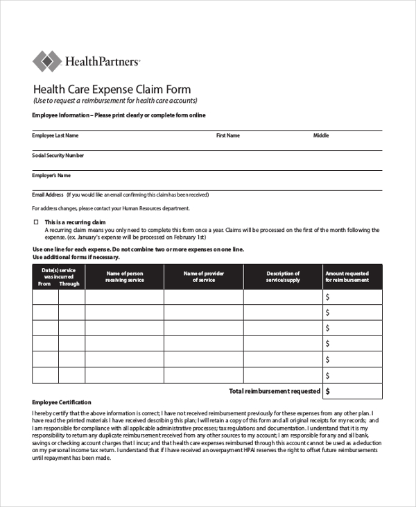 Employee Health Insurance Tax Form at Aletha Weaver blog