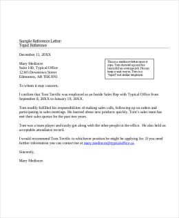 How To Write A Reference Letter For Work Experience Allard Author