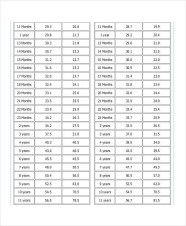 Free Printable Height Chart Printable Word Searches