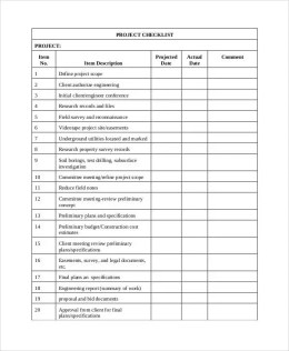 Project Planning Checklist Template Ad Easy To Use Project Management
