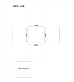 Measurement Explosion Box Template Printable Word Searches