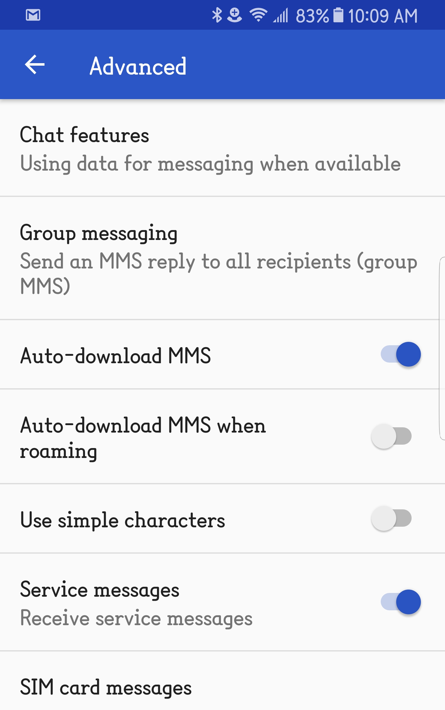 Support for chat shows up for some users in Android Messages ...