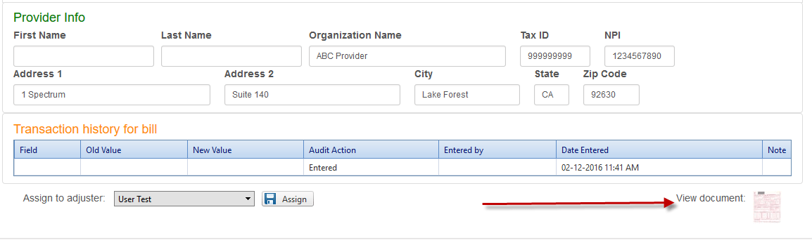E-Billing Portal - Intelligent Medical Solutions