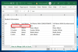 How To Merge Cells In Excel In 2 Easy Ways Itechguides