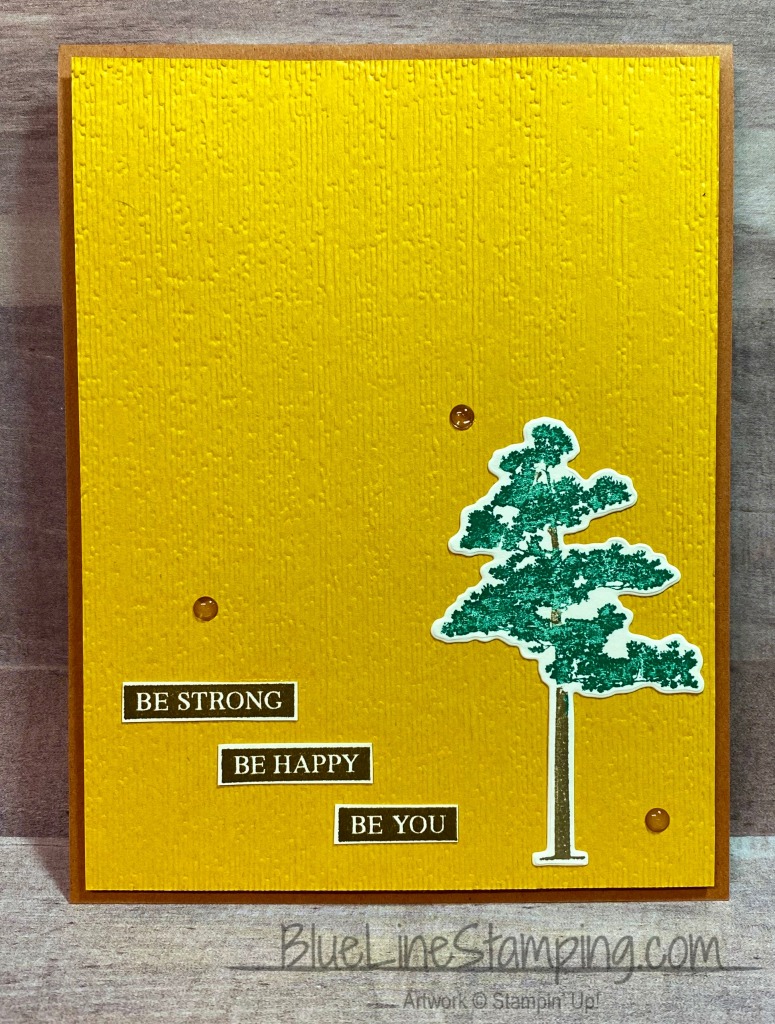 Be Happy - Blue Line Stamping