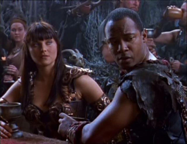 Xena Fighting