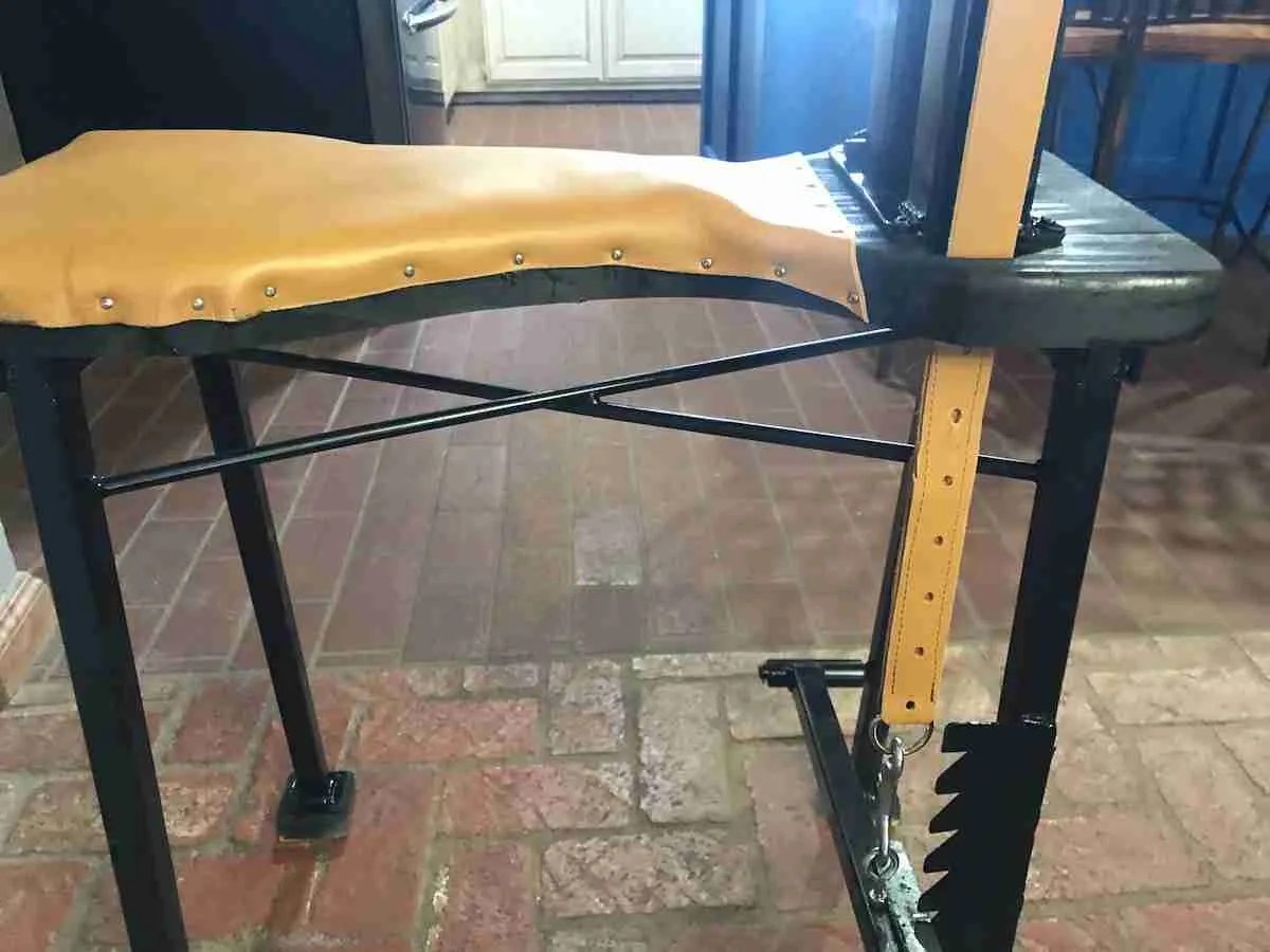 I built a leather stitching pony – James Pratt