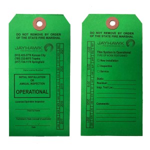 Red Tag Impairment System » Jayhawk Fire Sprinkler Co.