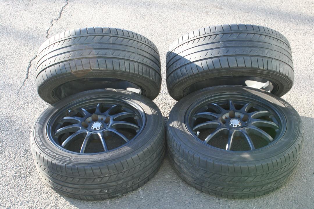 Jdm 17″ Work Emotion 11R Staggered Rims/Tires (5×114.3) 17×7/8 *SOLD ...