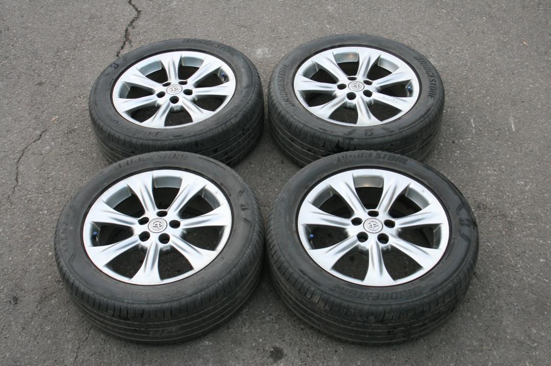 18″ Toyota Oem Alloy Rims/Tires (5×114.3) 235/55r18 (18x7jj) *SOLD ...