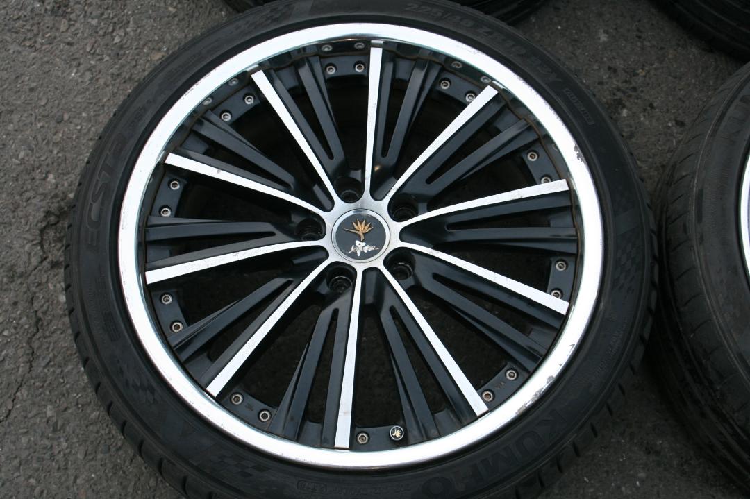 Jdm 19″ Kranze Magis Rims/Tires (5×114.3) 225/40r19 (19x8jj) 3-Piece ...