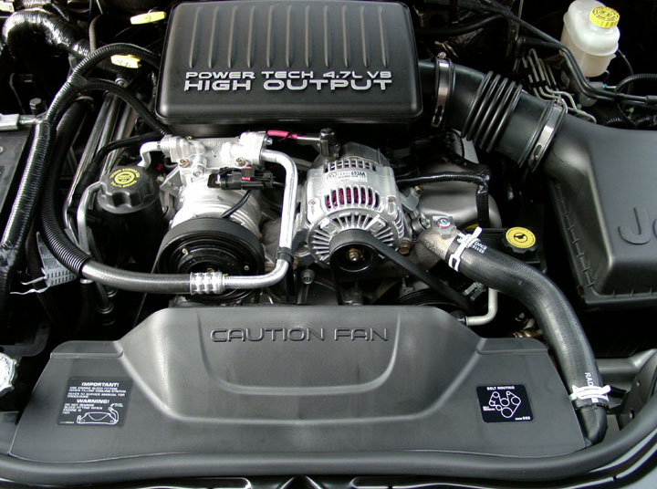 2002 Jeep Grand Cherokee Engine