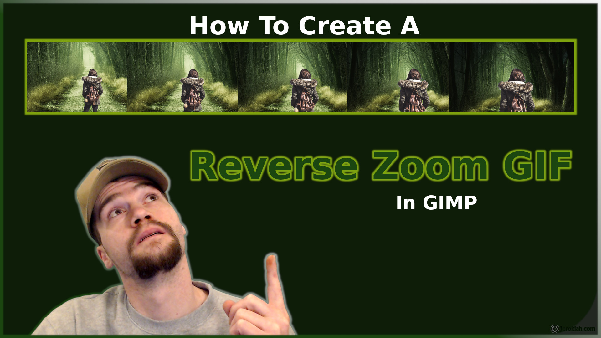 Reverse Zoom Effect GIF in GIMP (Timelapse) » Jerokiah Darr
