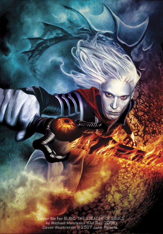 ELRIC: THE STEALER OF SOULS / Cover Art – John Picacio