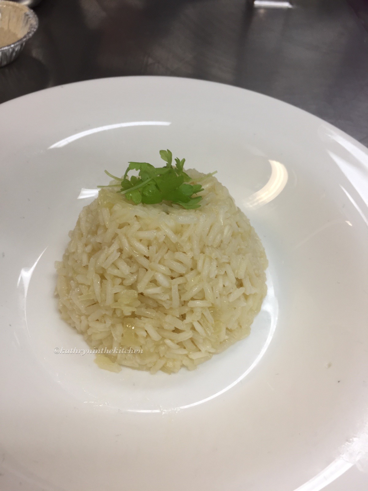 Vegetables, Fruit, Eggs and Farinaceous Dishes – Lesson 1. Rice Pilaff ...
