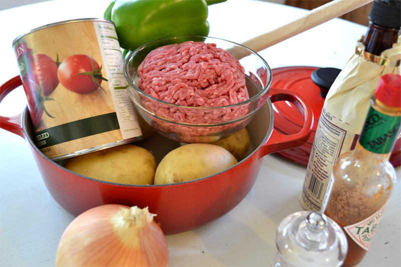 Four Layer Dinner | kitchengetaway.com