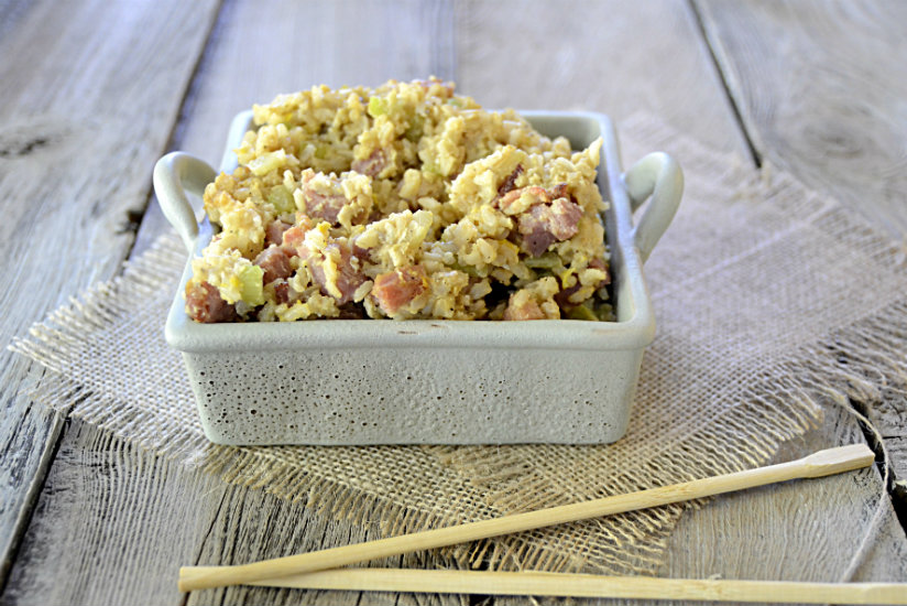 Linguini Carbonara and Fried Rice Recipe | kitchengetaway.com