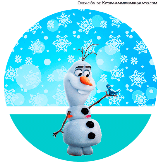 Kit de Olaf para imprimir gratis | Kits para imprimir gratis