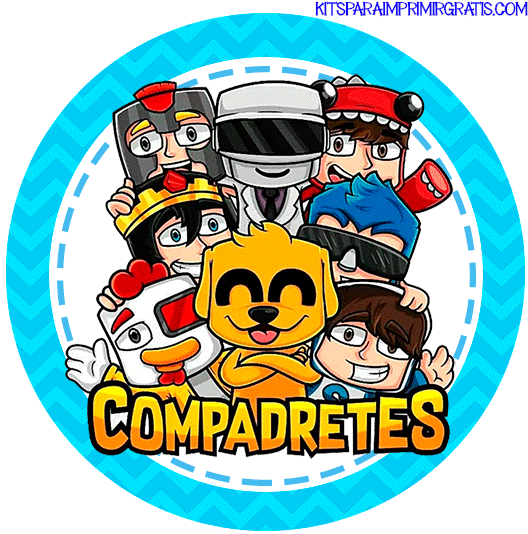 Kit Imprimible Los Compas Descarga Gratis | Kits para imprimir gratis