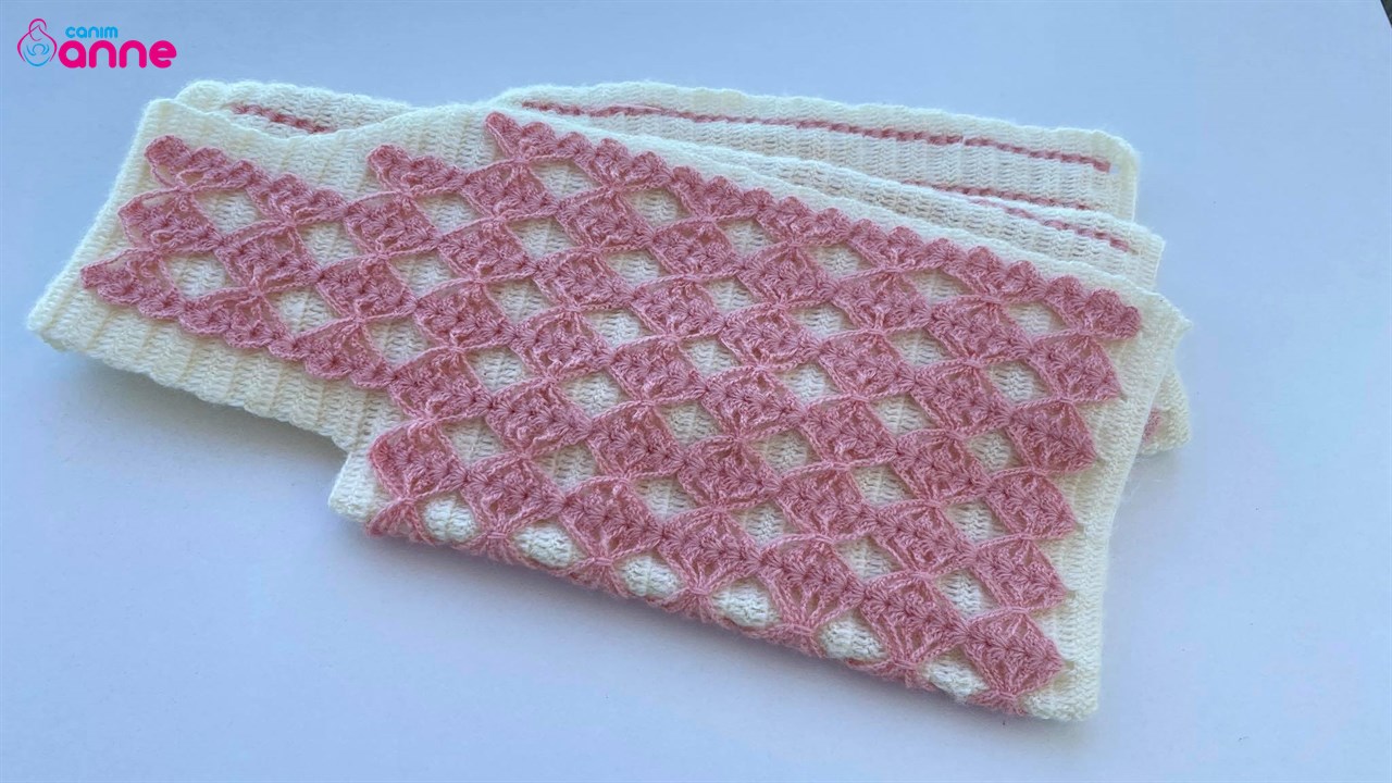Three-dimensional vest pattern - Knitting, Crochet Love