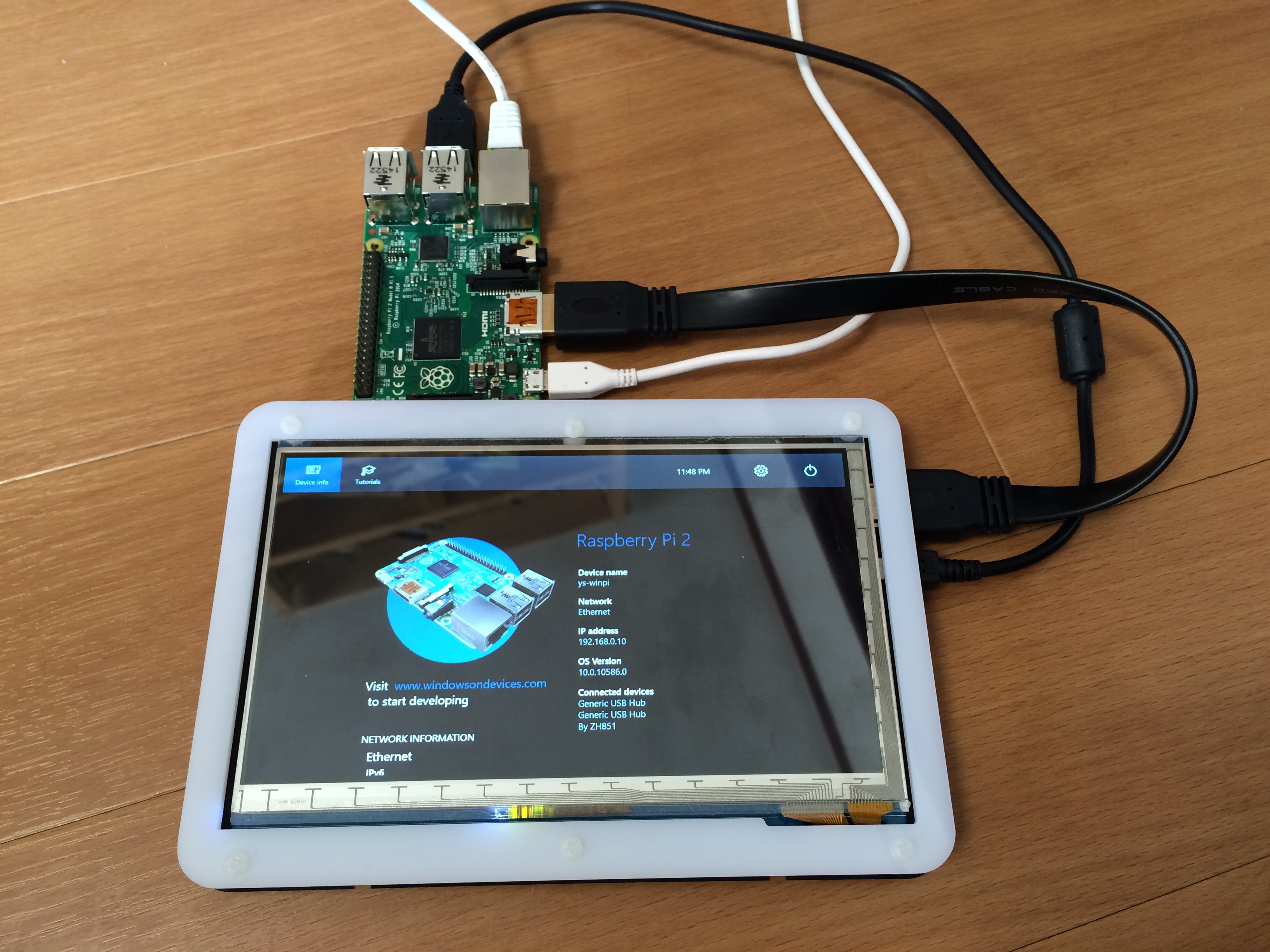 Touch Display for Raspberry Pi – Yengawa Lab