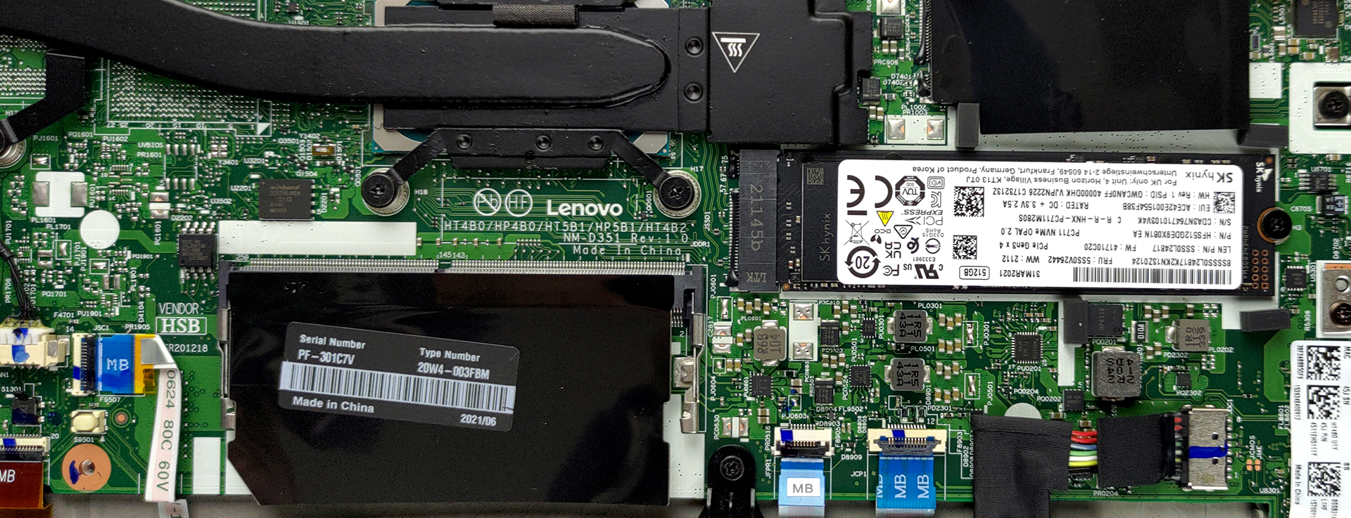 LaptopMedia » Inside Lenovo ThinkPad T15 Gen 2 – disassembly and ...
