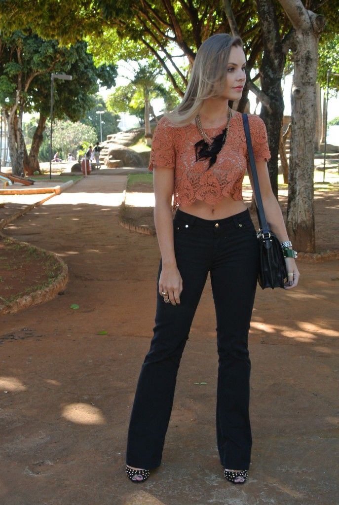 Como usar: Cropped top | Ponto de vista adolescente