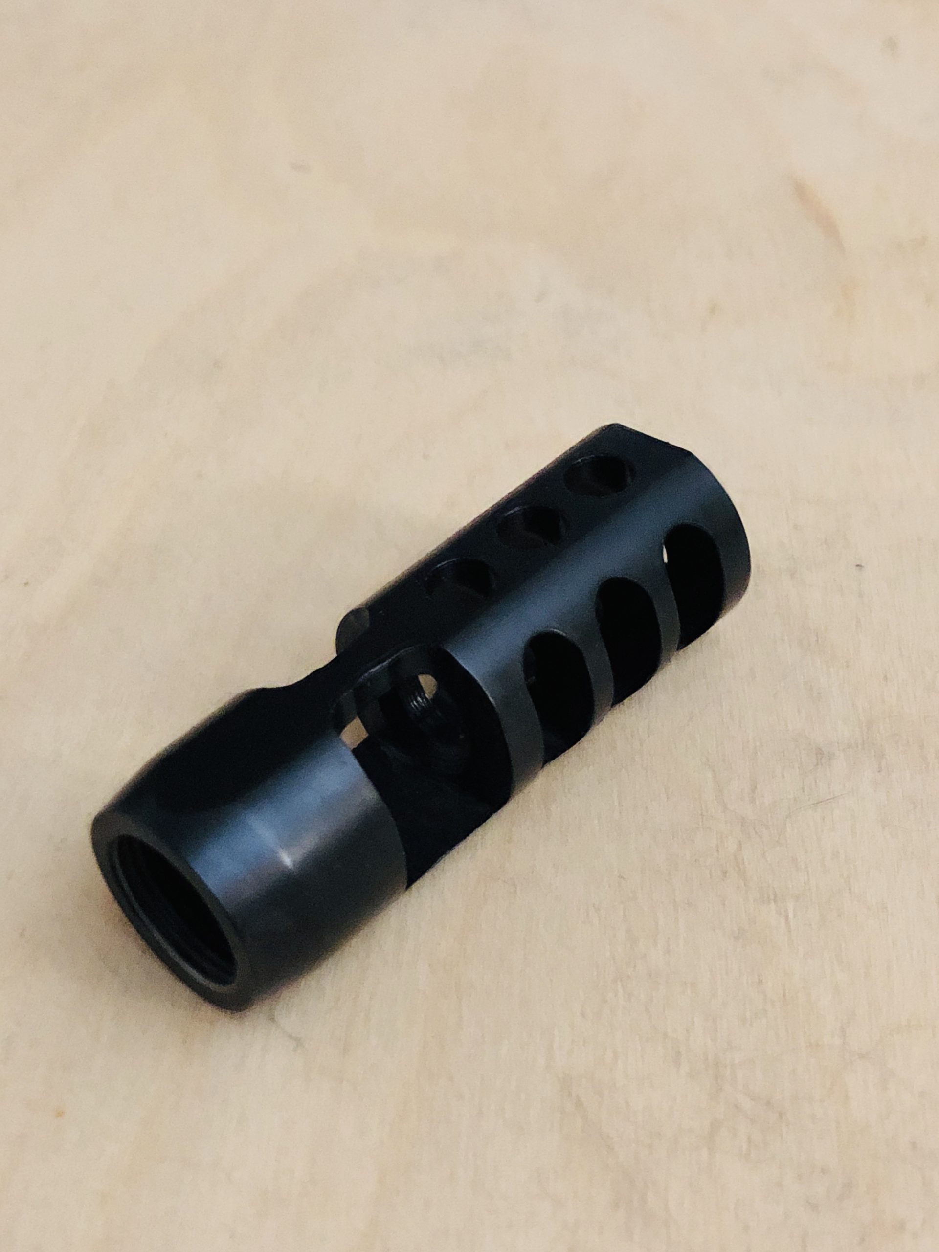 The Recoil Tamers Muzzle Break. 7/8" Diameter BLUE · Lcgnm