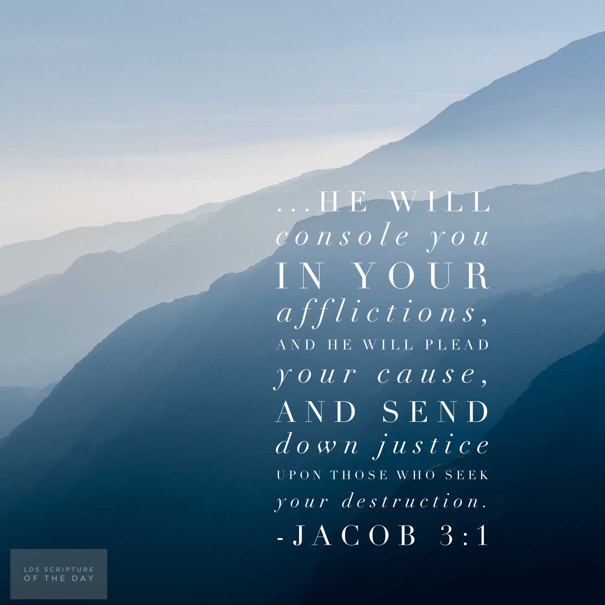Jacob 3:1 - Latter-day Saint Scripture of the Day