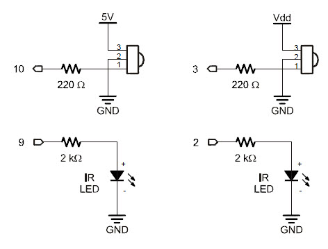 Infrared Led Circuit Schematic