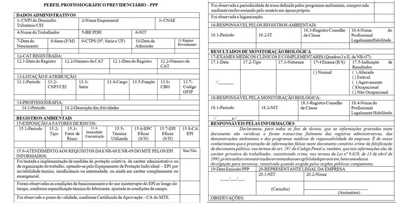 PPP (Perfil Profissiográfico Previdenciário): O Que É e Como Conseguir?