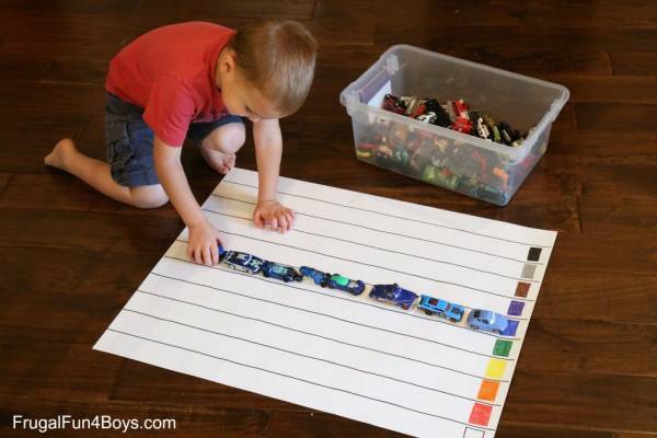 An Easy Way to Do Graphing with Preschoolers – Lesson Plans