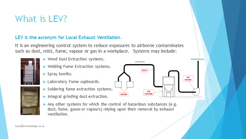 BOHS NI Regional Meeting - Practical LEV Testing - LEV CentralLEV Central