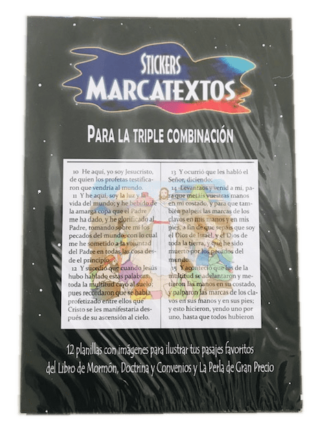 Stickers Marcatestos para la Triple – Liahona Store