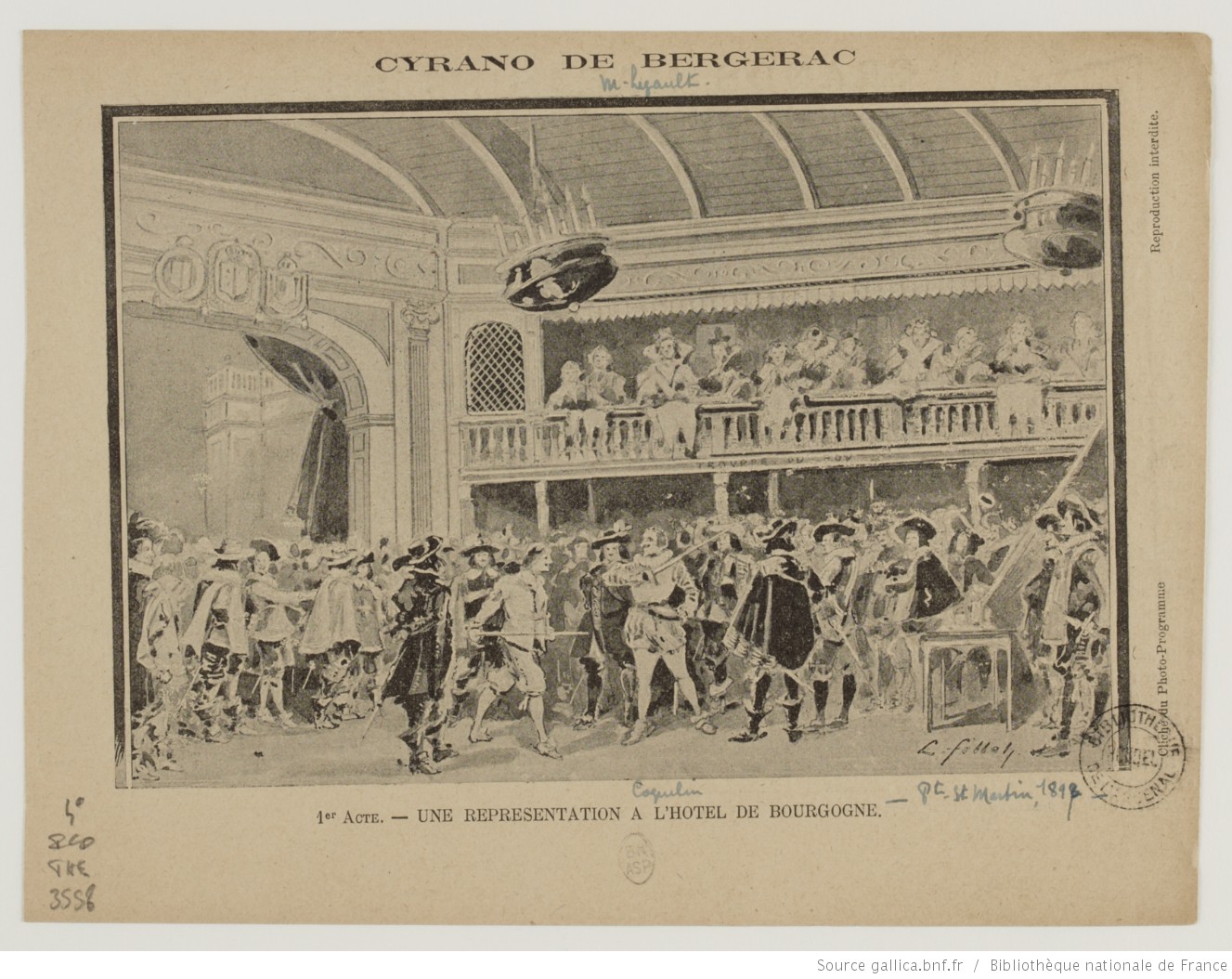 Cyrano de Bergerac d'Edmond Rostand - Libre Théâtre