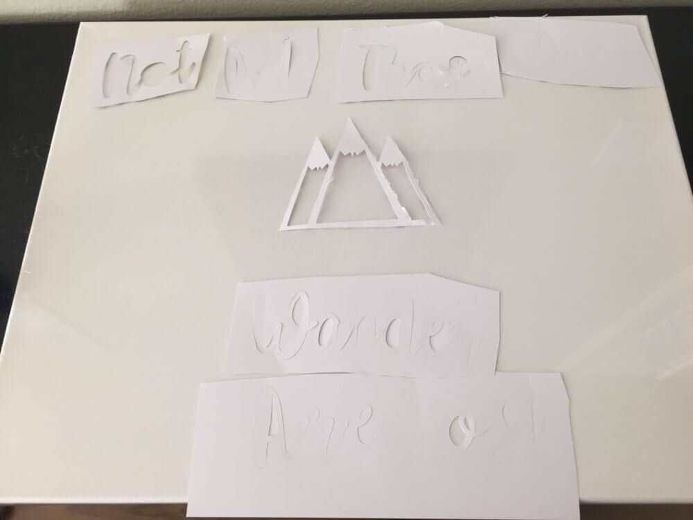 Easy DIY Canvas Art Tutorial