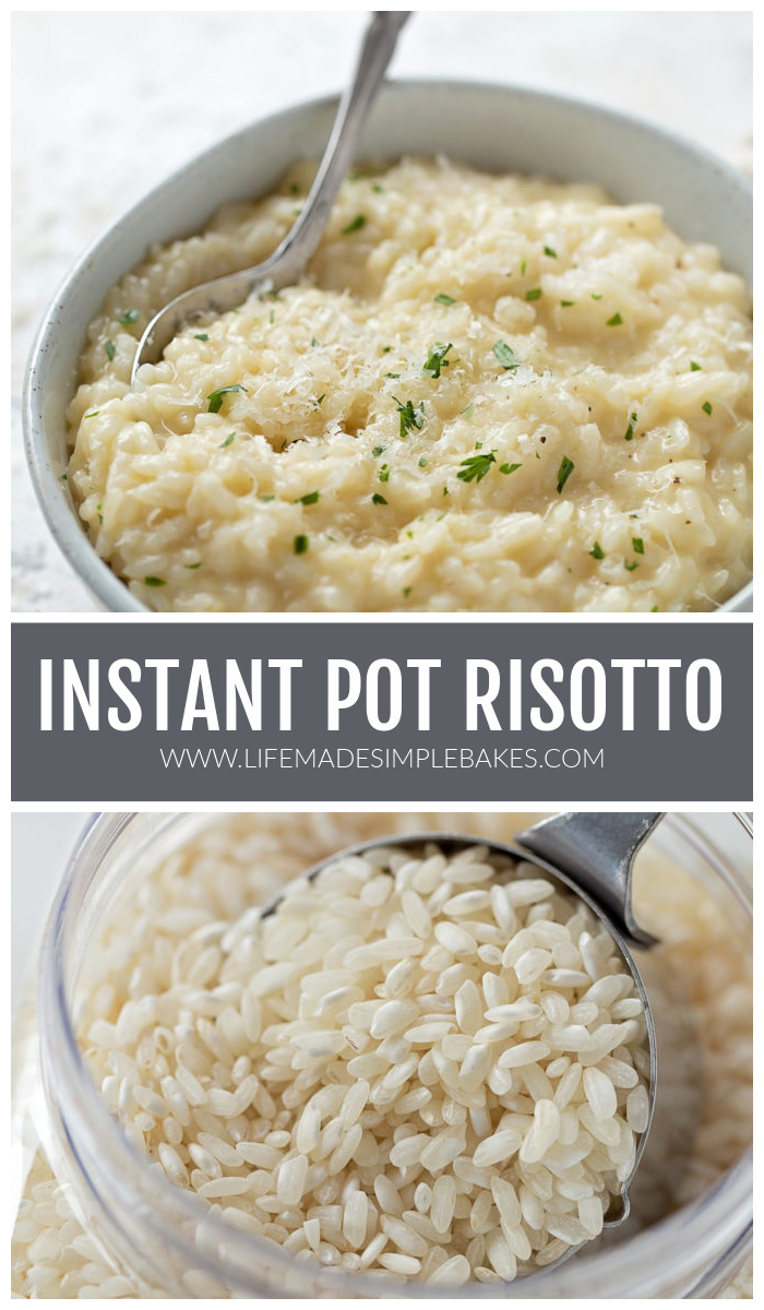 Instant Pot Risotto Recipe - Life Made Simple Bakes