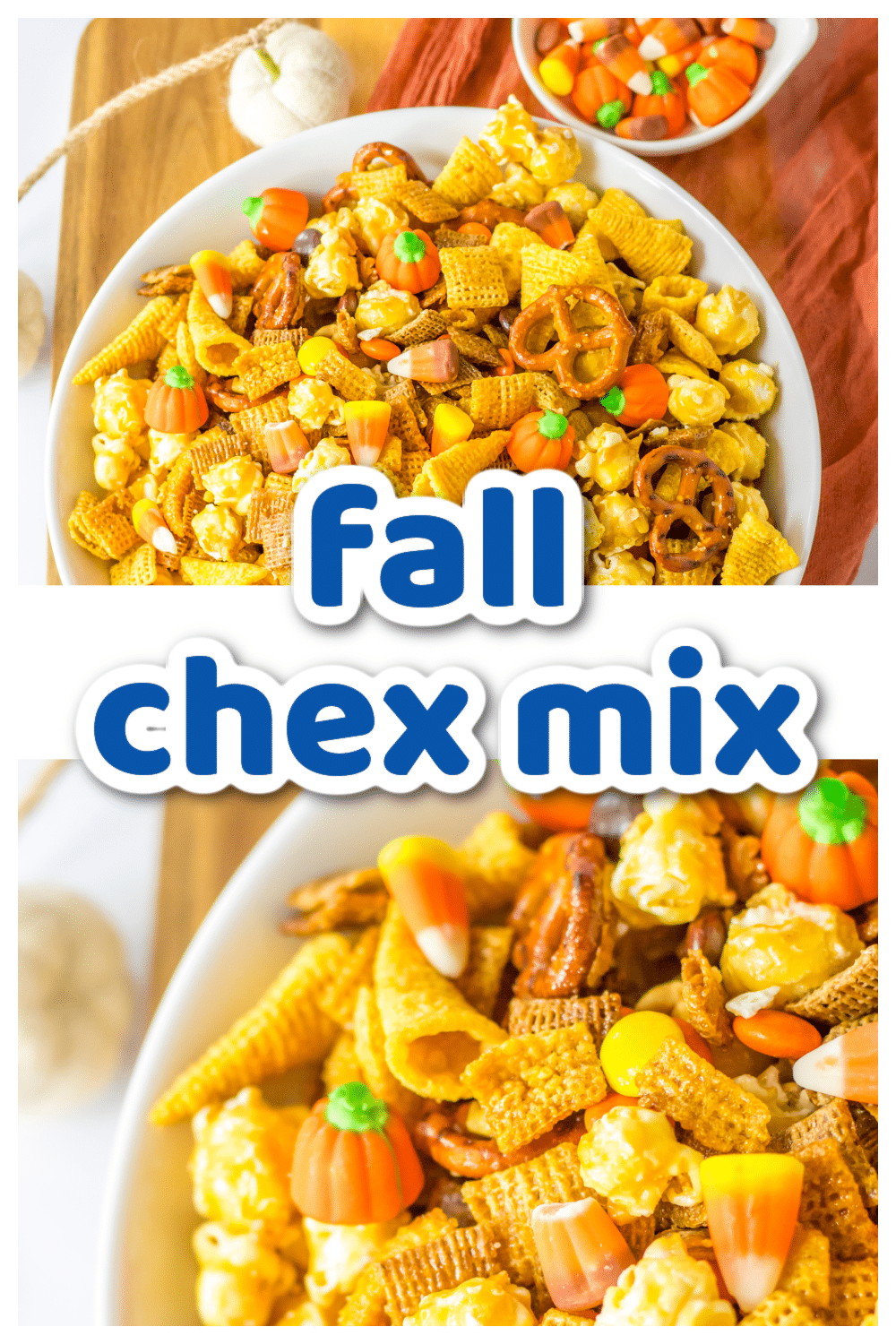 Fall Chex Mix - Life With The Crust Cut Off