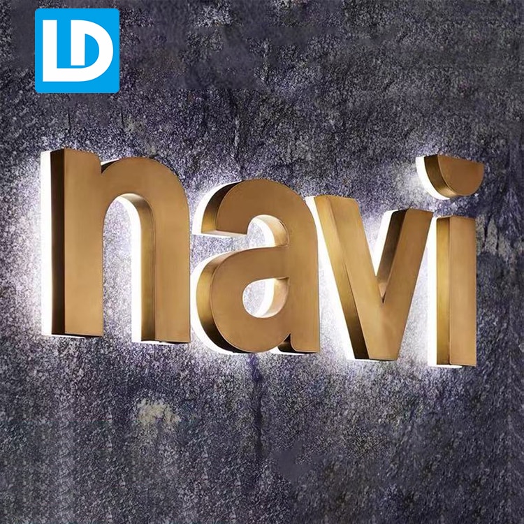 Custom Backlit LED Signs Metal Channel Letters - Lindo Sign