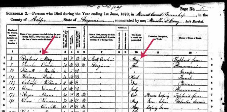 How To Find Your Ancestor's Death Date - Are You My Cousin?
