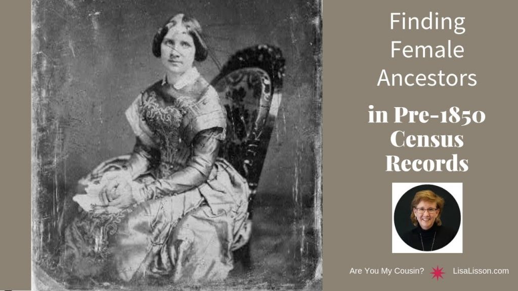 Finding Women in the Family Tree - Are You My Cousin?