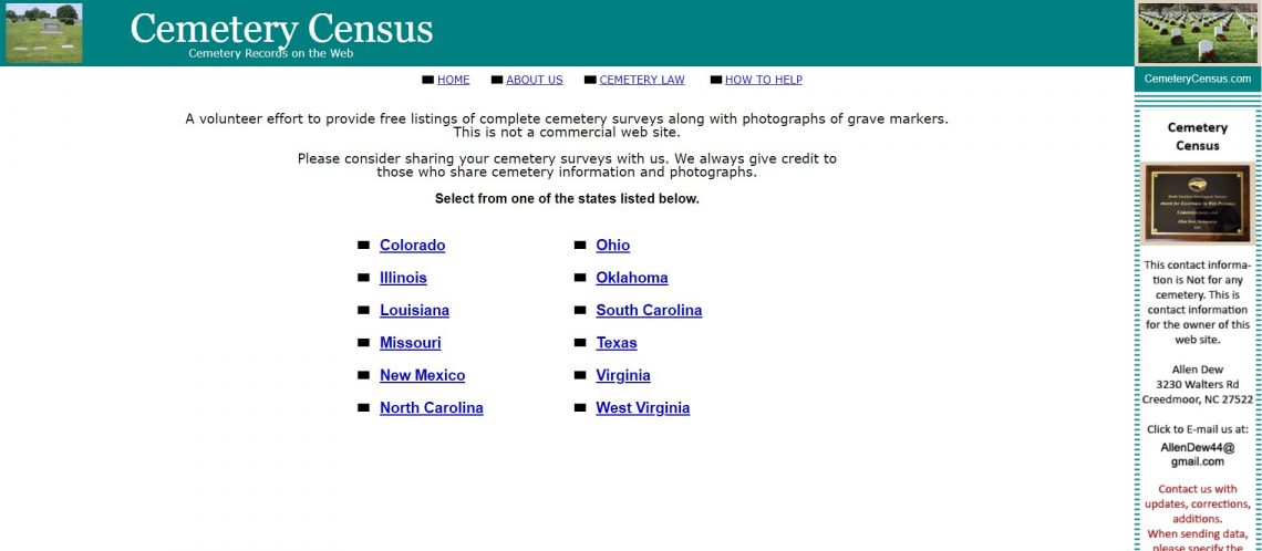 Online Cemetery Research for Your Ancestors- Are You My Cousin?