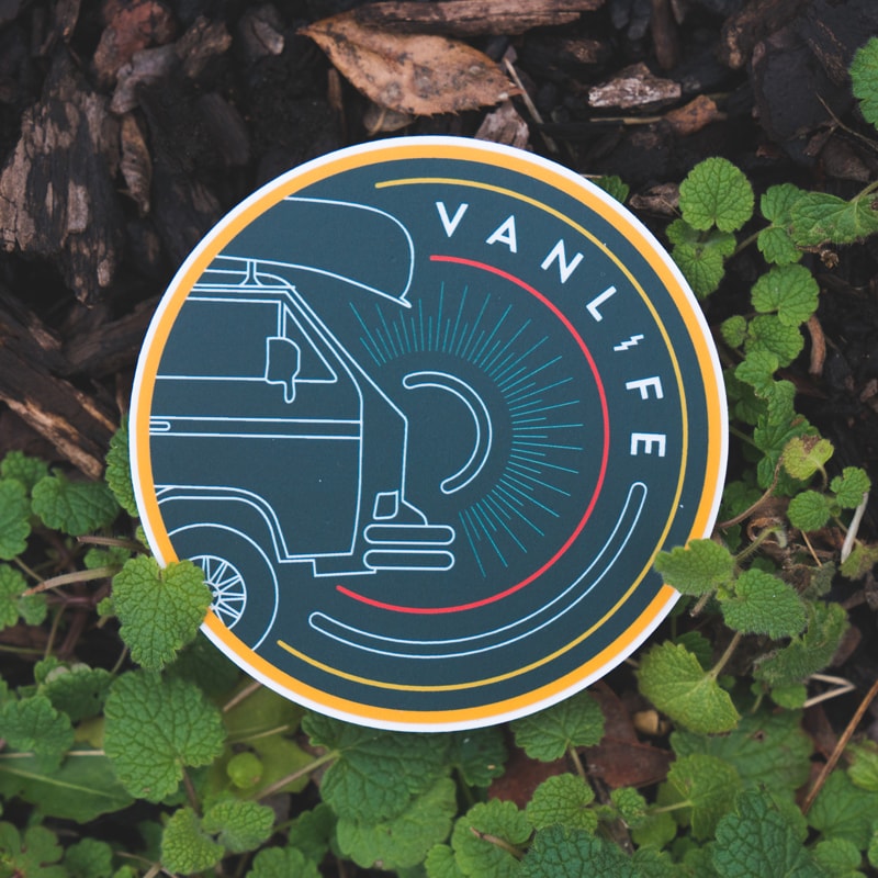 VanLife Sticker | Live Work Wander