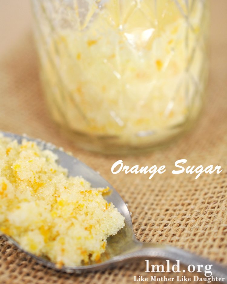Orange Sugar - Like Mother Like Daughter