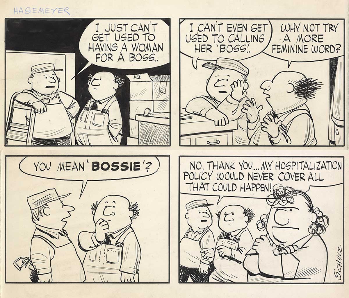 Museum showcases unpublished comics of 'Peanuts' creator Charles M ...
